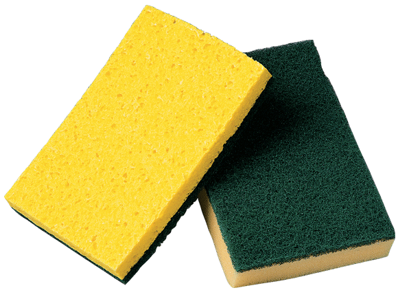 Cellulose 4" x 6" Sponge 5 Pieces Per Package