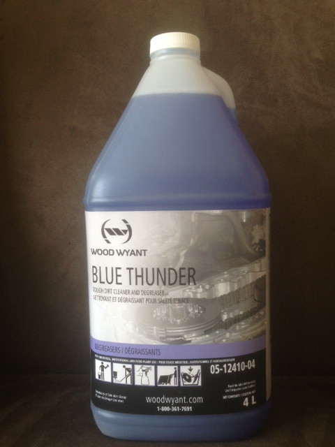 Wood Wyant: Blue Thunder Degreaser 4 Litres Bottle