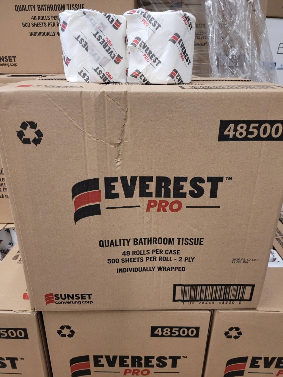 Bathroom Tissue 2 Ply 48 Rolls x 500 Sheets