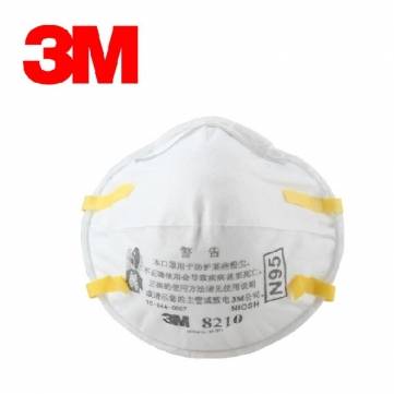 3M: 8210 Particulate respirator dust mask box of 20
