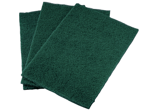 Green Scouring Pads 10 / pkg M2