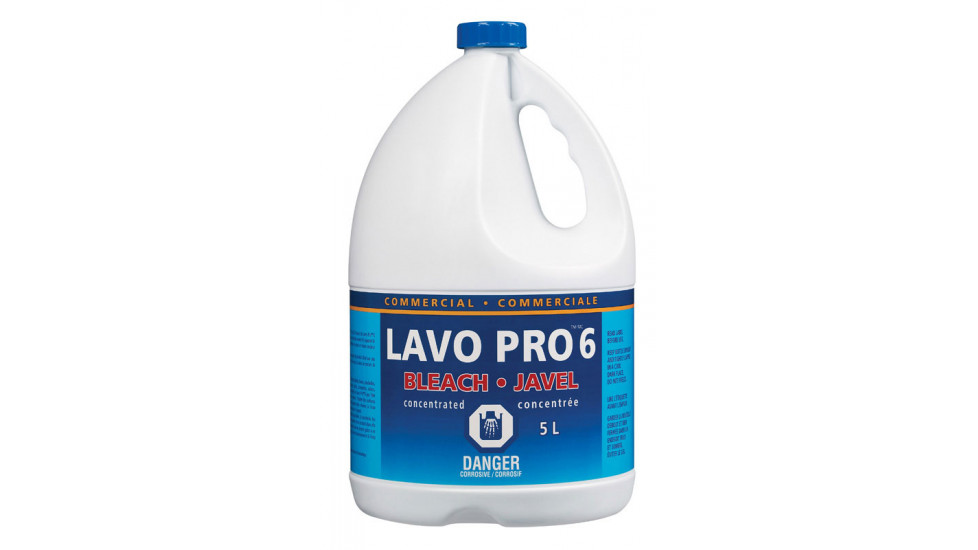 Lavo Pro 6 Bleach 6% 3.6L bottle