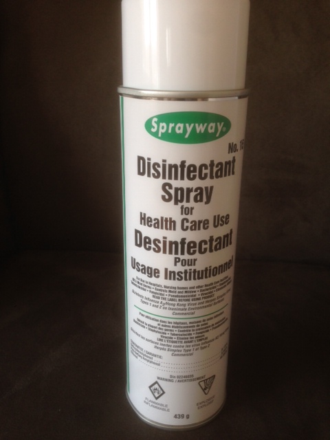 Sprayway: Disinfectant Spray For Health Care Use 15oz Spray Bottle