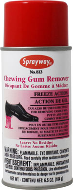 Sprayway: Chewing Gum Remover 6.5oz Spray Bottle